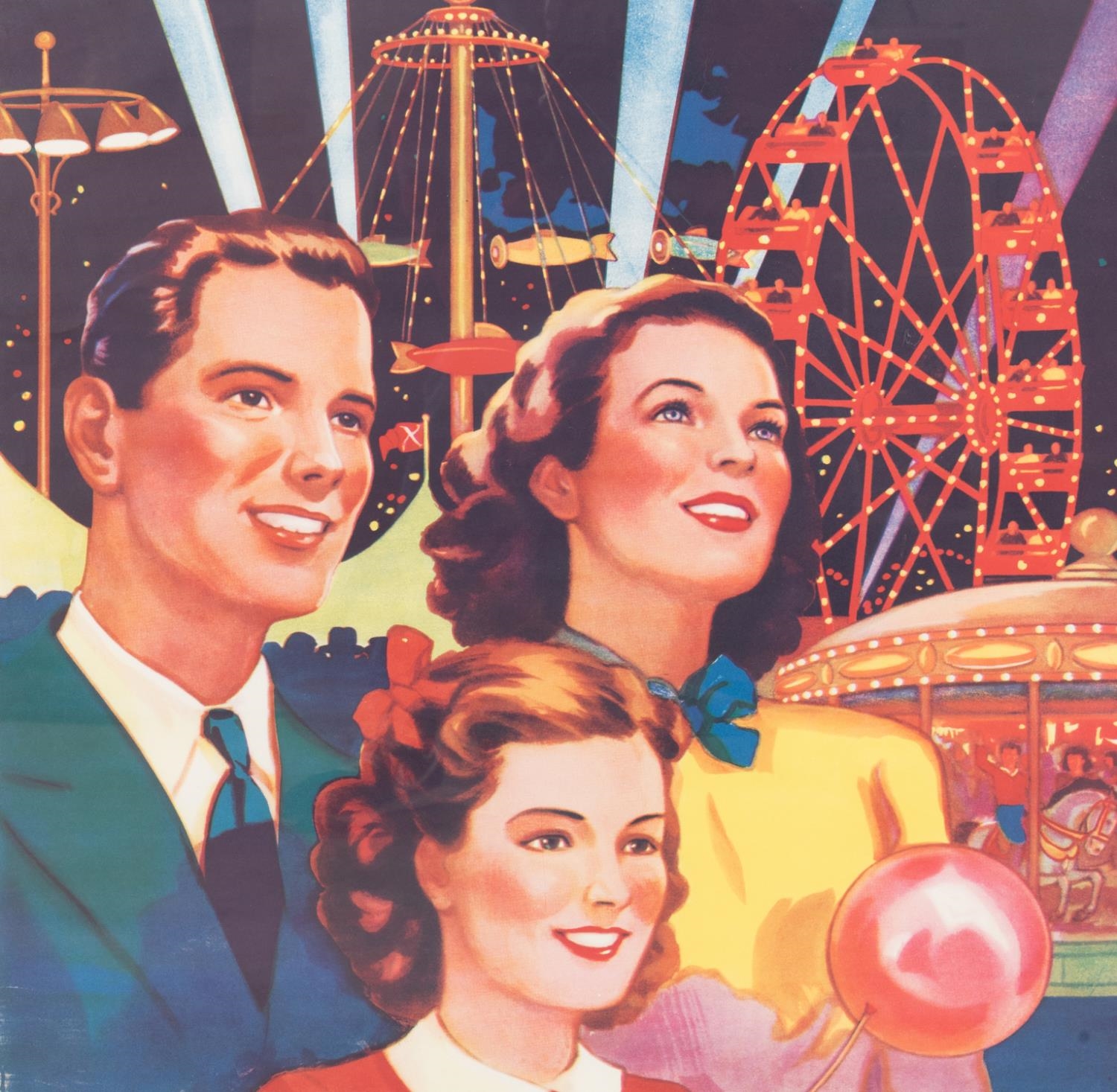 Bill Lynch | TWO BILL LYNCH CARNIVAL POSTERS | MutualArt