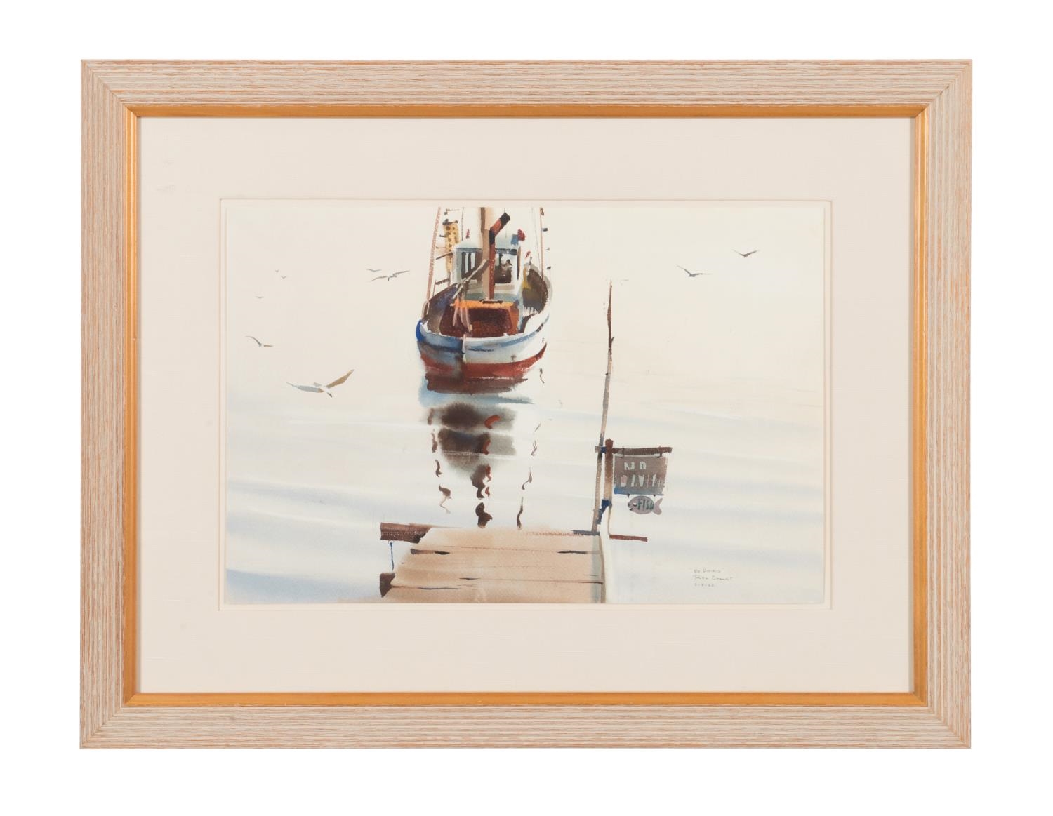 Rex Brandt | No Diving (1968) | MutualArt