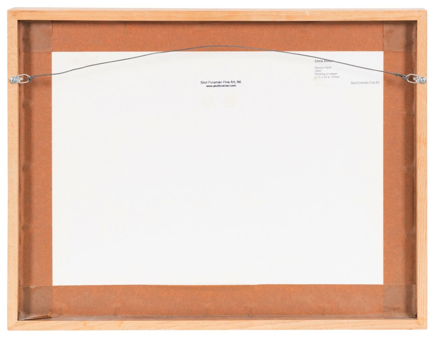 Chris Dolan | Bronco Paint (2002) | MutualArt