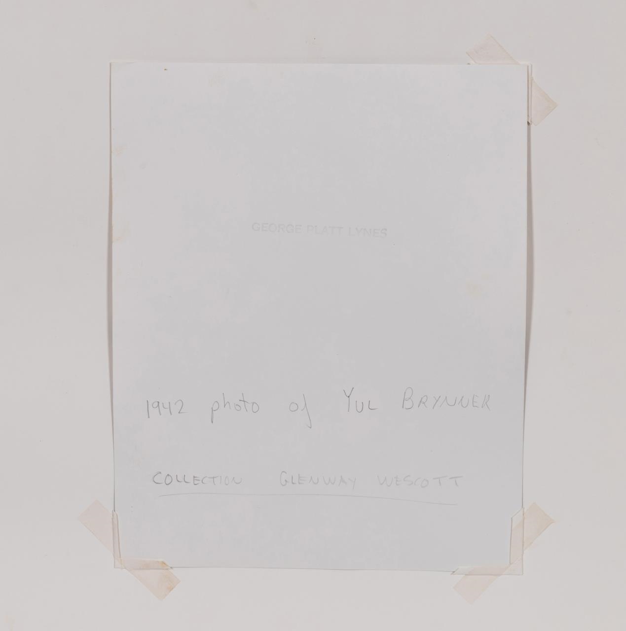 George Platt Lynes | Yul Brynner (1942) | MutualArt