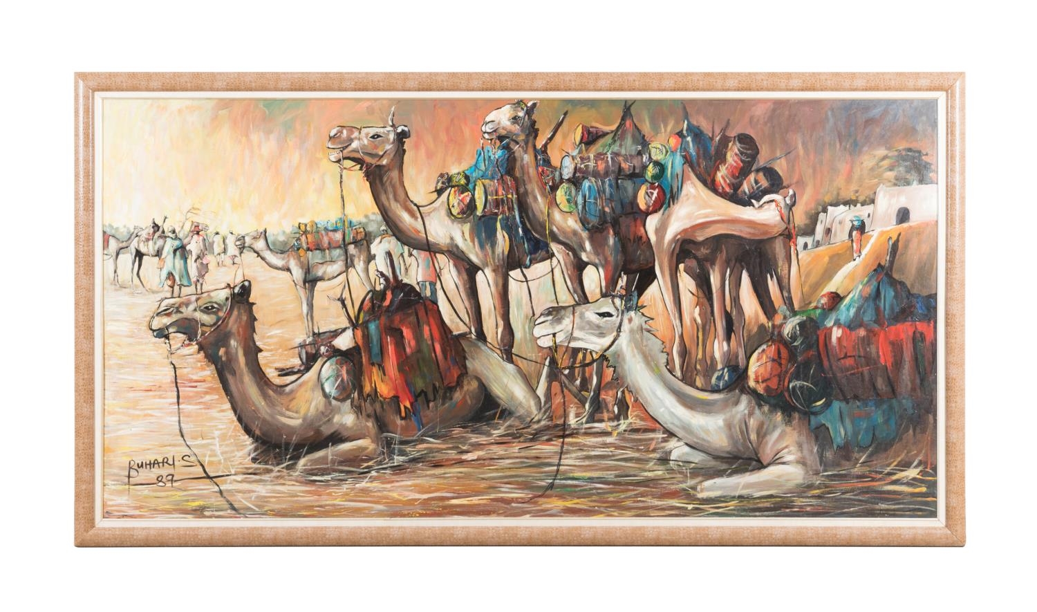 Jerry Buhari | SPILLAGE OF BLACK GOLD (IN THE PIPELINE) (2005) | MutualArt