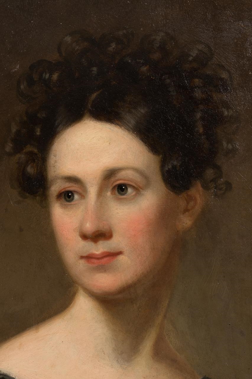 Thomas Sully | OIL PORTRAITS OF A HUSBAND & WIFE | MutualArt