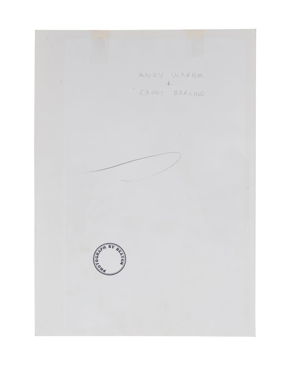 Cecil Beaton | Andy Warhol and Candy Darling (1969) | MutualArt