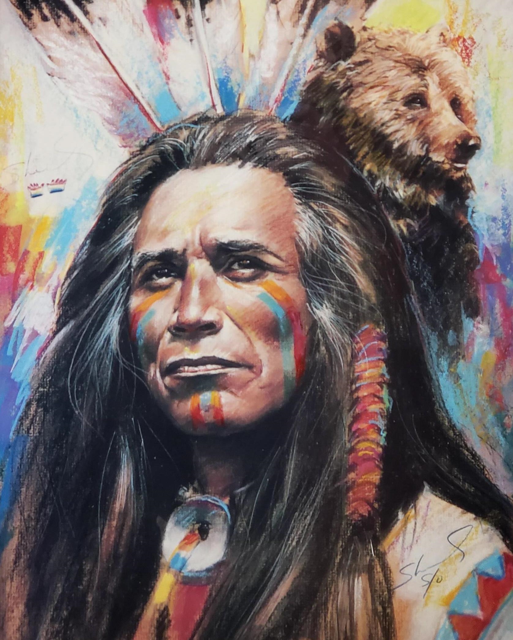 Budd Sherrick | Warrior of The Bear | MutualArt