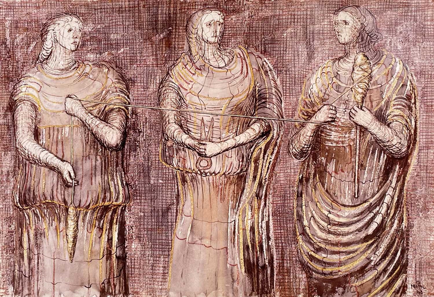 Henry Moore | The Three Fates | MutualArt