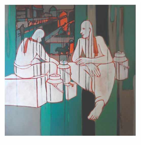 Sameer Dixit | 10 Artworks | MutualArt