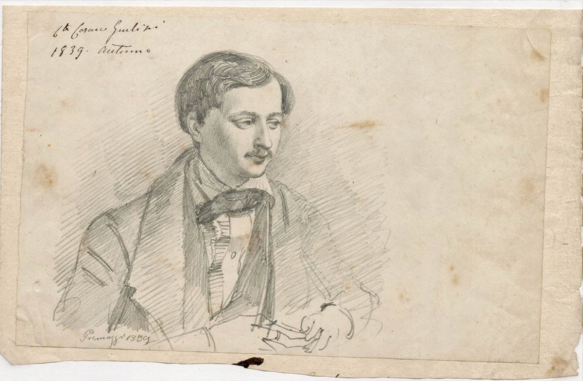 Luigi Premazzi | a) Portrait of Countess Beatrice Giulini born ...