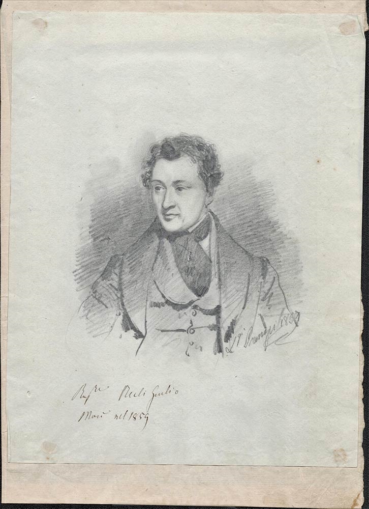 Luigi Premazzi | a) Portrait of Countess Beatrice Giulini born ...