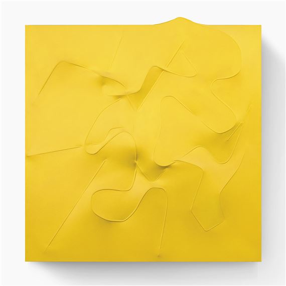Agostino Bonalumi | Giallo (1997) | MutualArt