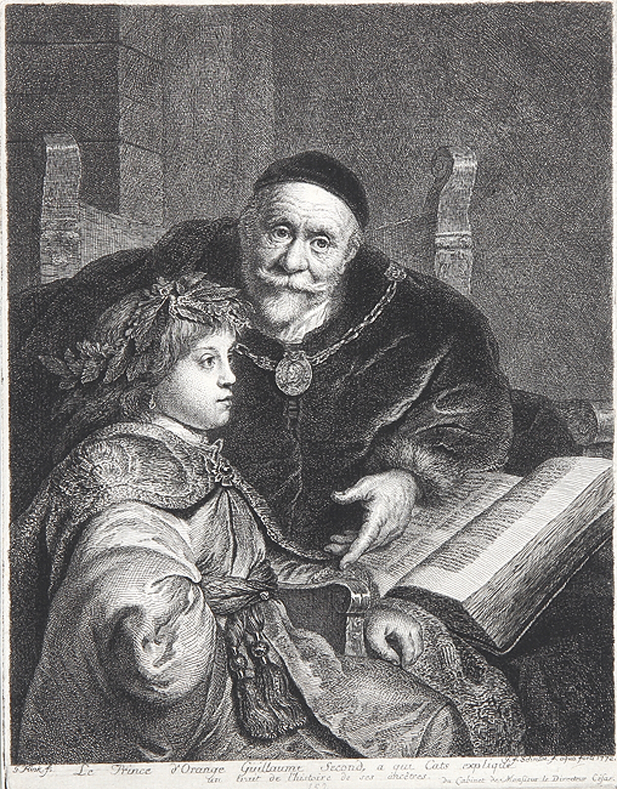 Georg Friedrich Schmidt | Wilhelm II. (III.) von Oranien und Cats. (1772) | MutualArt