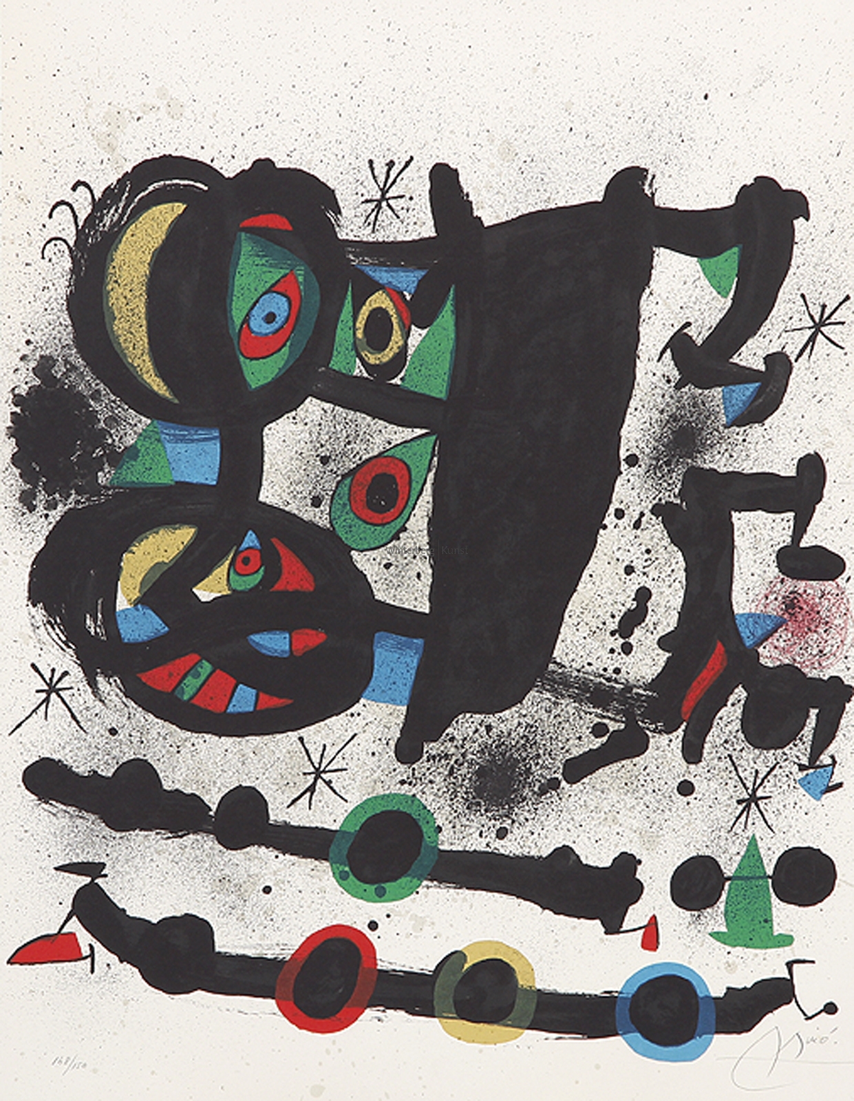 Joan Miró | Composition. (1972) | MutualArt