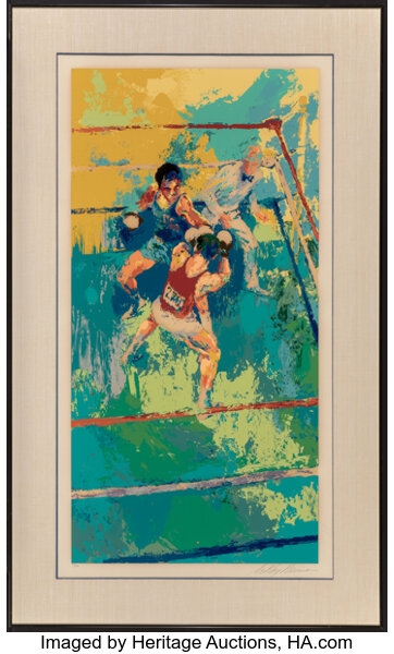LeRoy Neiman | Olympic Boxing Moscow (1980) | MutualArt