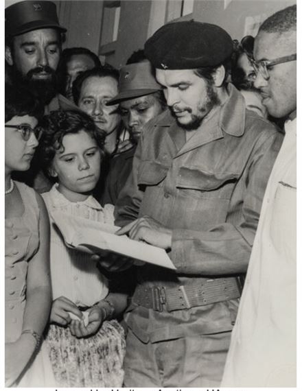 Perfecto Romero | Che Guevara with a Book (Circa 1960s) | MutualArt