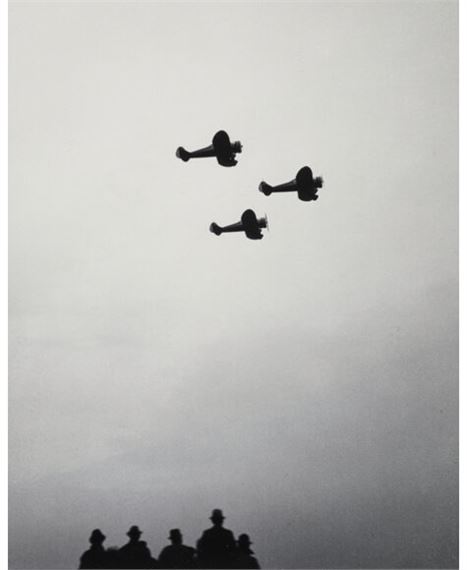 John Gutmann | Omen (Three Airplanes) (1934) | MutualArt
