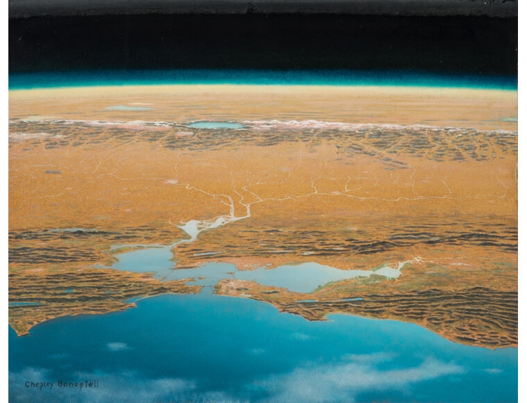 Chesley Bonestell | The Conquest of Space, Life magazine interior ...