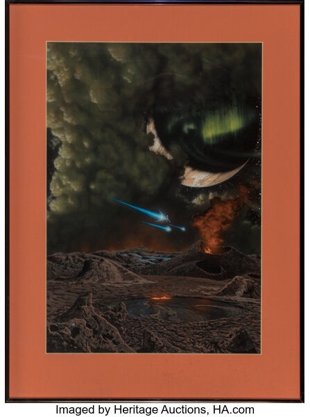 David Egge | Jupiter from the Volcano Fields of 10 (1997) | MutualArt