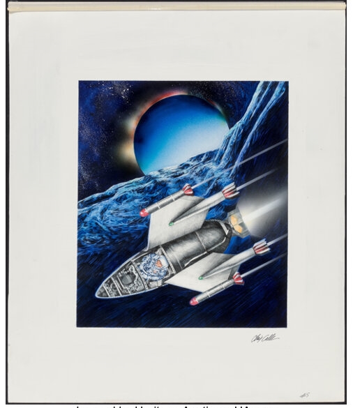 Chris Calle | Space Fantasy, Space Men Fleetwood First Day Cover stamp ...