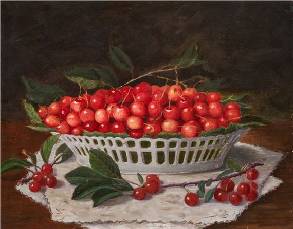 Joaquín Millán Rodríguez | Corbeille de cerises | MutualArt