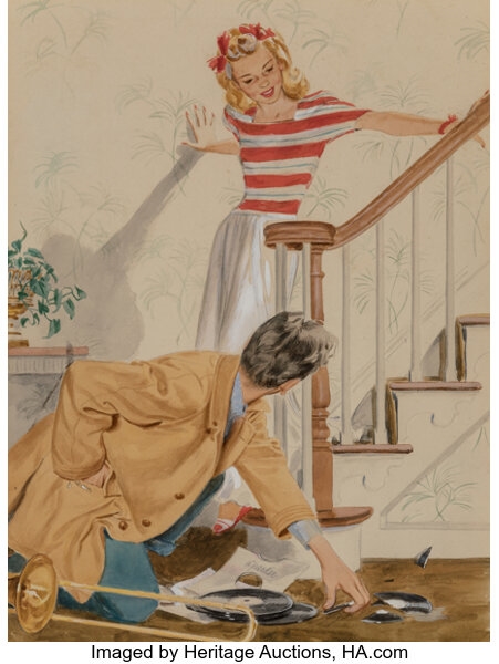 Alfred Charles Parker | Beautiful with Wings, Ladies Home Journal ...