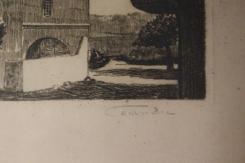 Charles Lucien Léandre | L'Église de Bidart | MutualArt