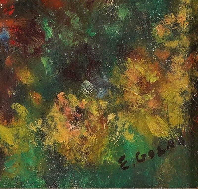 Edouard Joseph Goerg | Jeune fille aux fleurs, 1945 (1945) | MutualArt