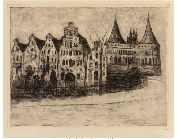 Edvard Munch | Lübeck (1903) | MutualArt