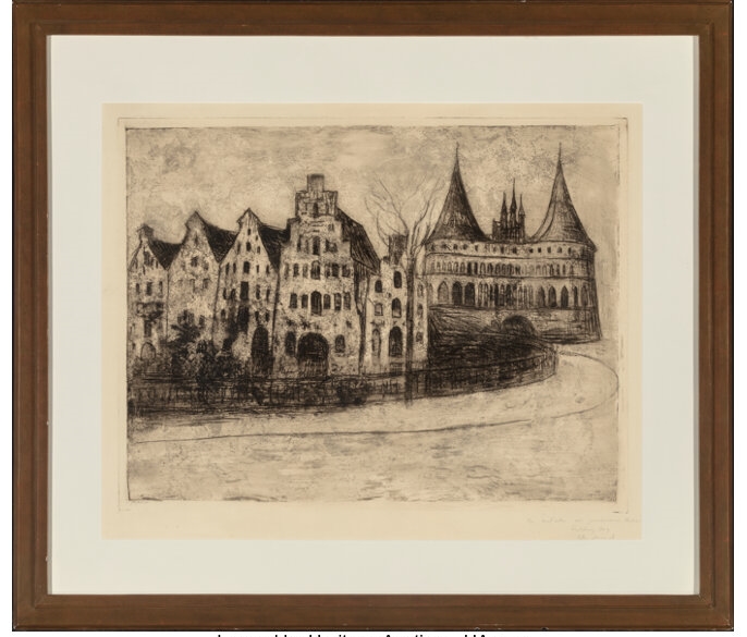 Edvard Munch | Lübeck (1903) | MutualArt