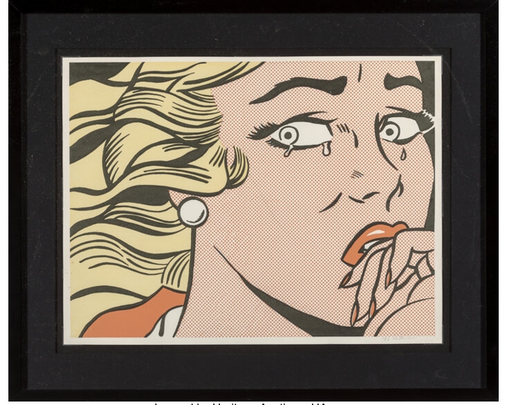 Roy Lichtenstein | Crying Girl (1963) | MutualArt
