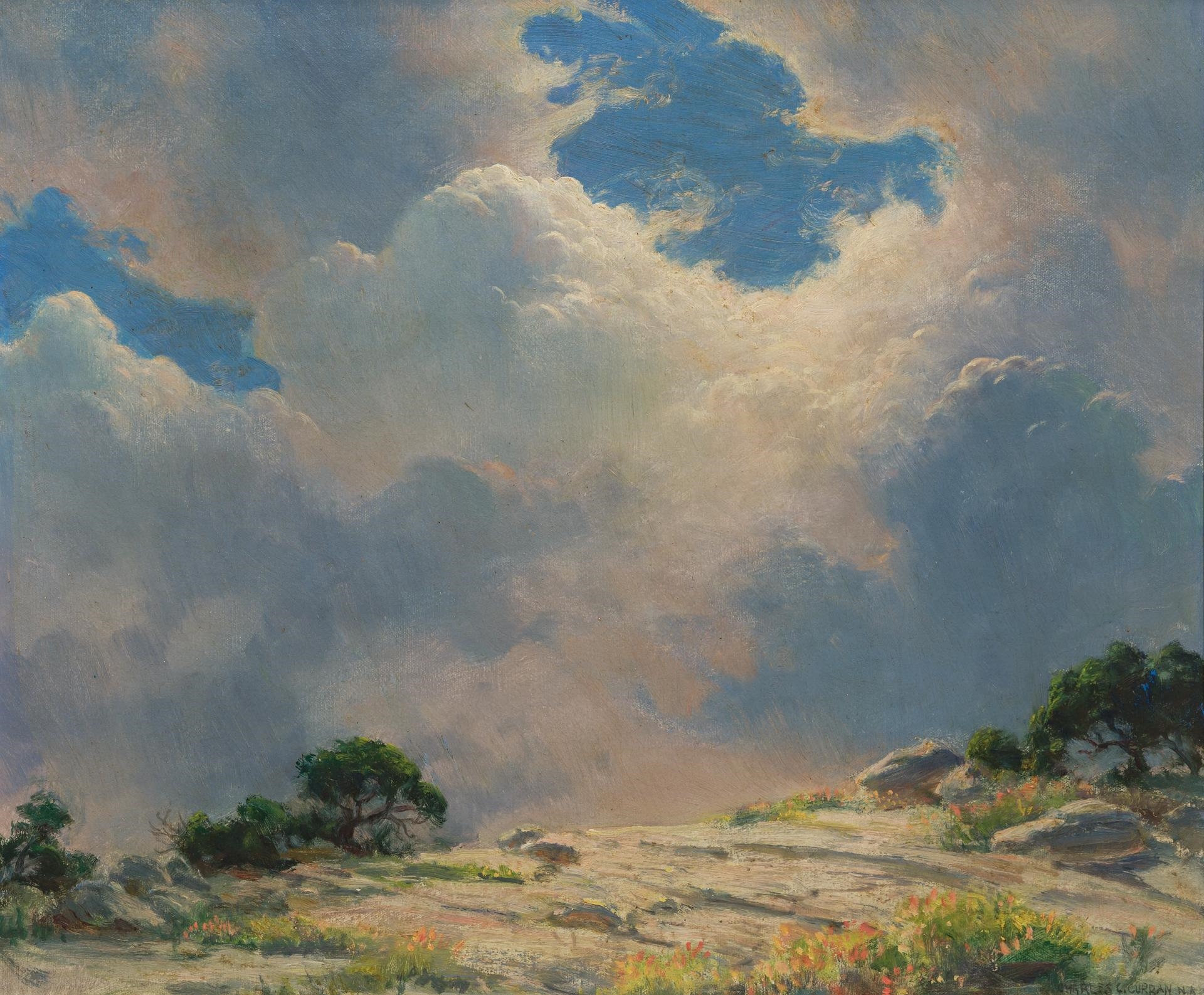 Charles Courtney Curran | Far Away Thoughts | MutualArt