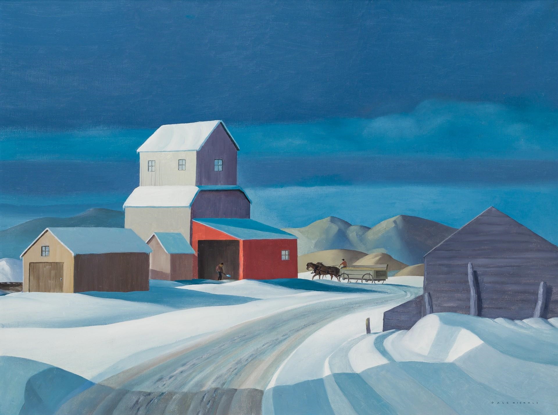 Dale Nichols | First Snow / Last Load | MutualArt
