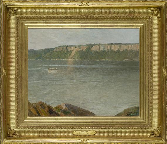 Bayard Henry Tyler | Boating Along the Palisades | MutualArt