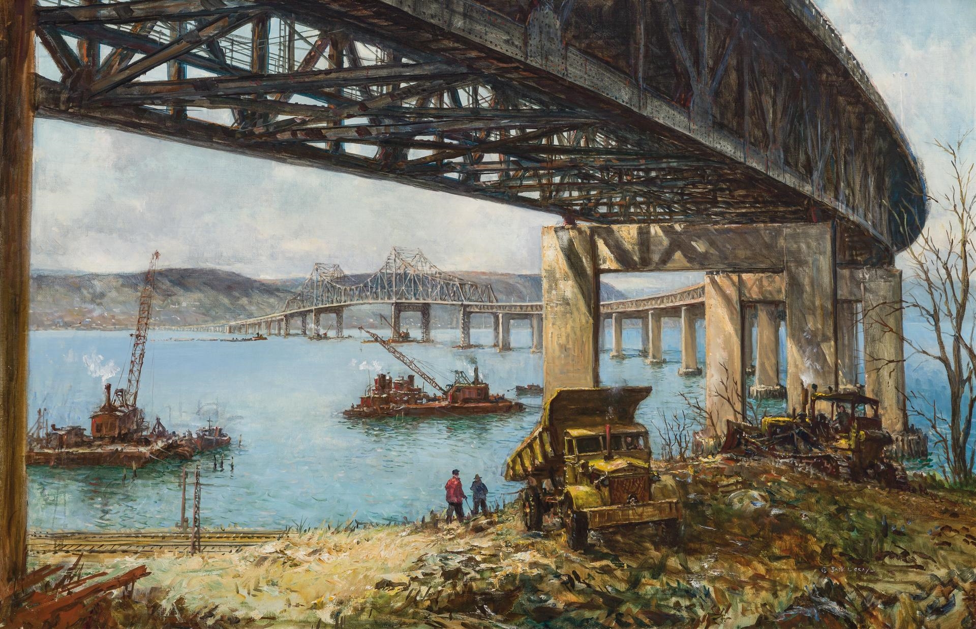 Jack Lorimer Gray | Tappan Zee Bridge | MutualArt
