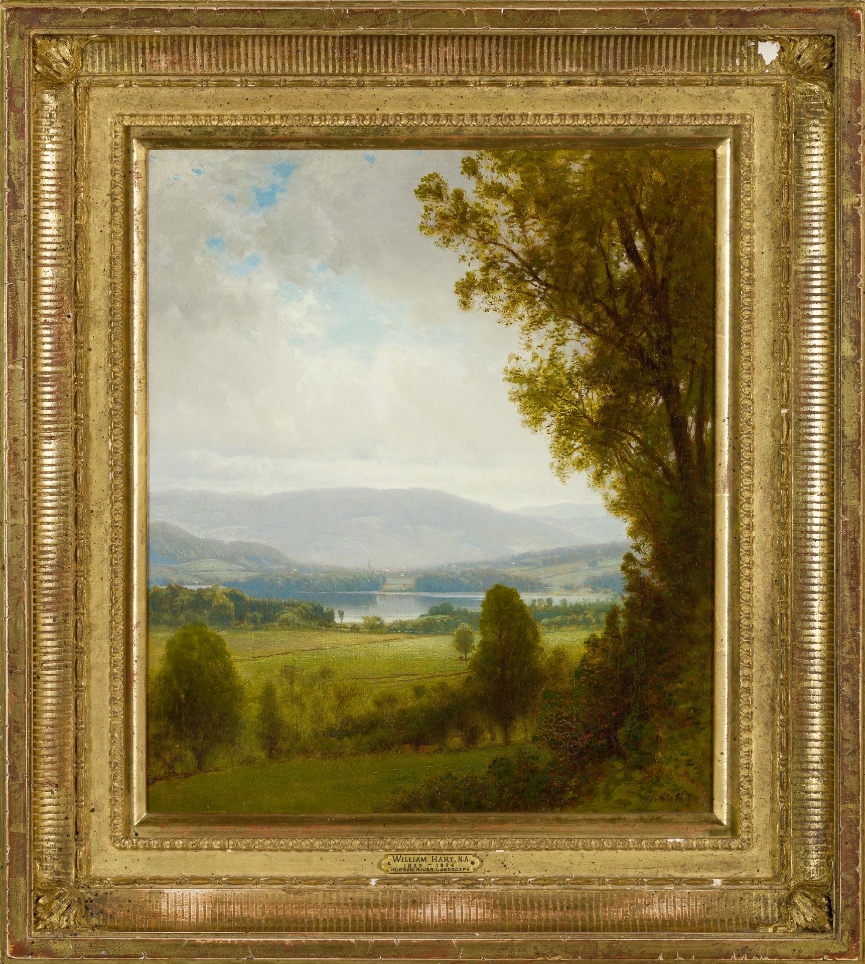 William M. Hart | Hudson River Landscape | MutualArt