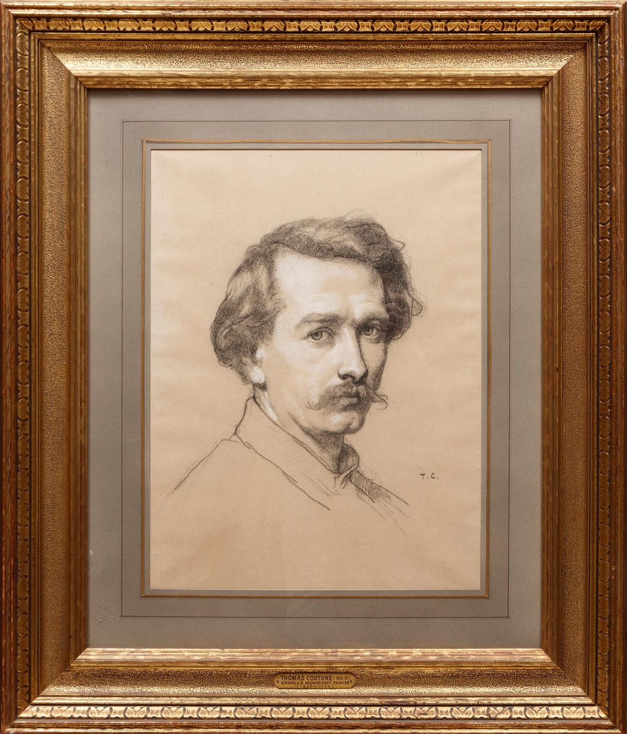 Thomas Couture | Portrait of Monginot | MutualArt