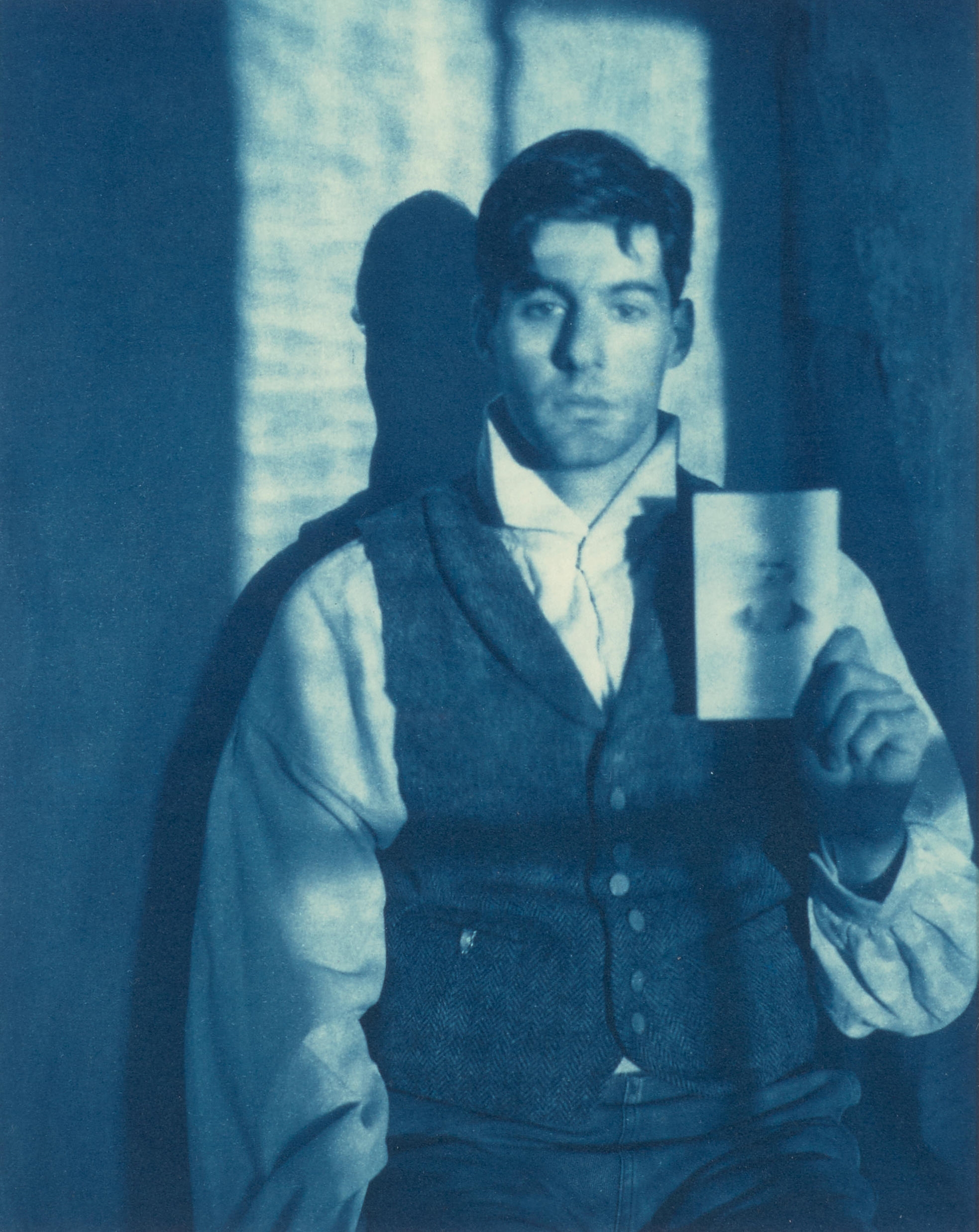 John Dugdale | Self-portrait with Ancestor, Stone Ridge, NY (1993 ...
