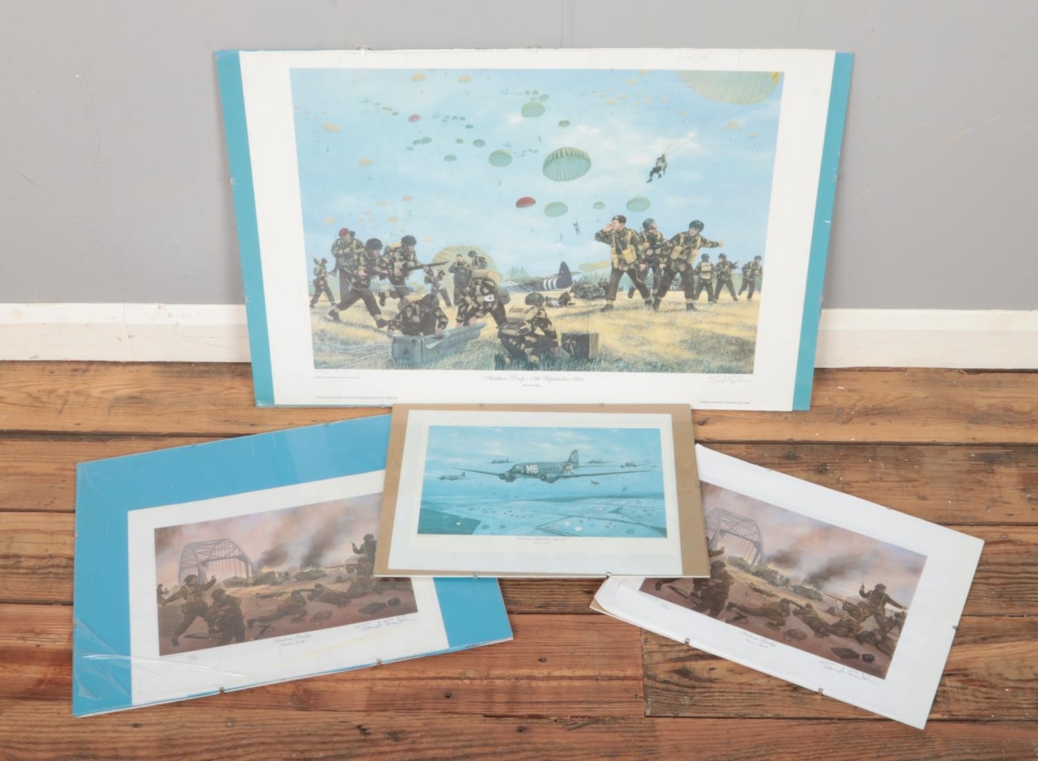 Simon Smith | Four World War Two prints depicting scenes from Arnhem ...