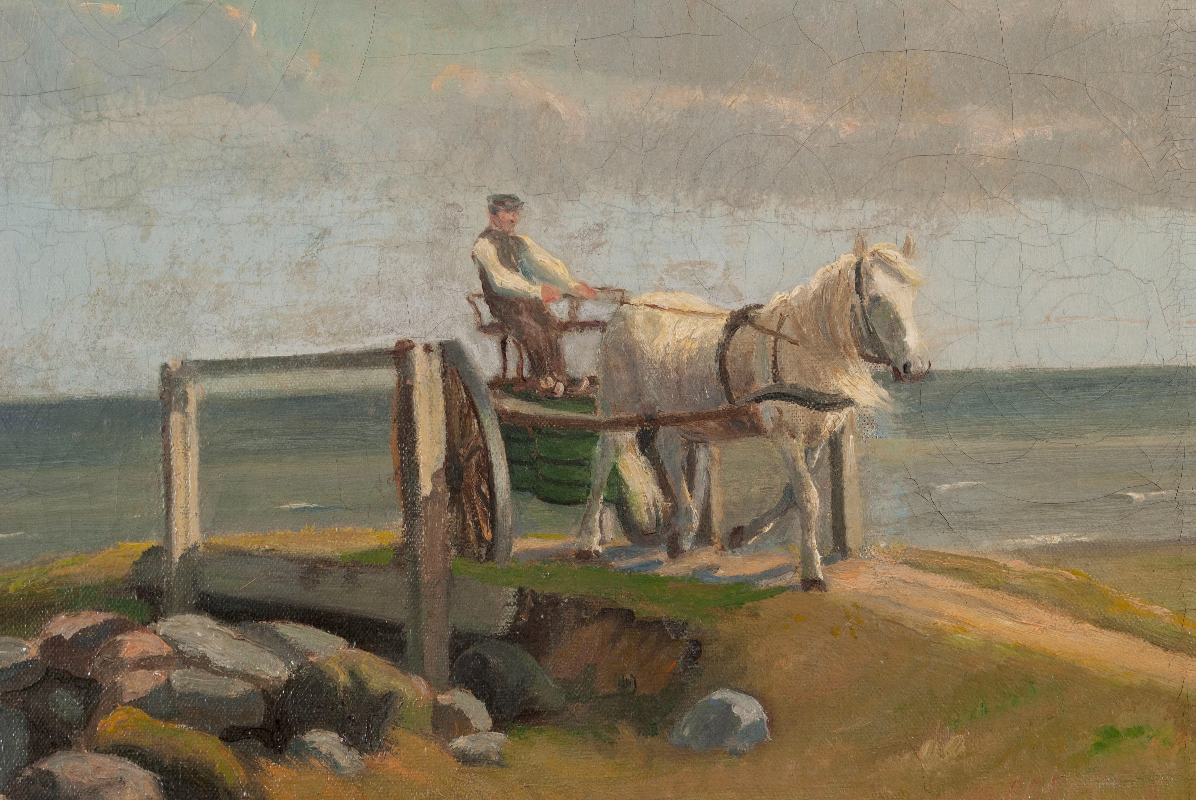 Albert Rüdinger | Coastal Landscape (1915) | MutualArt