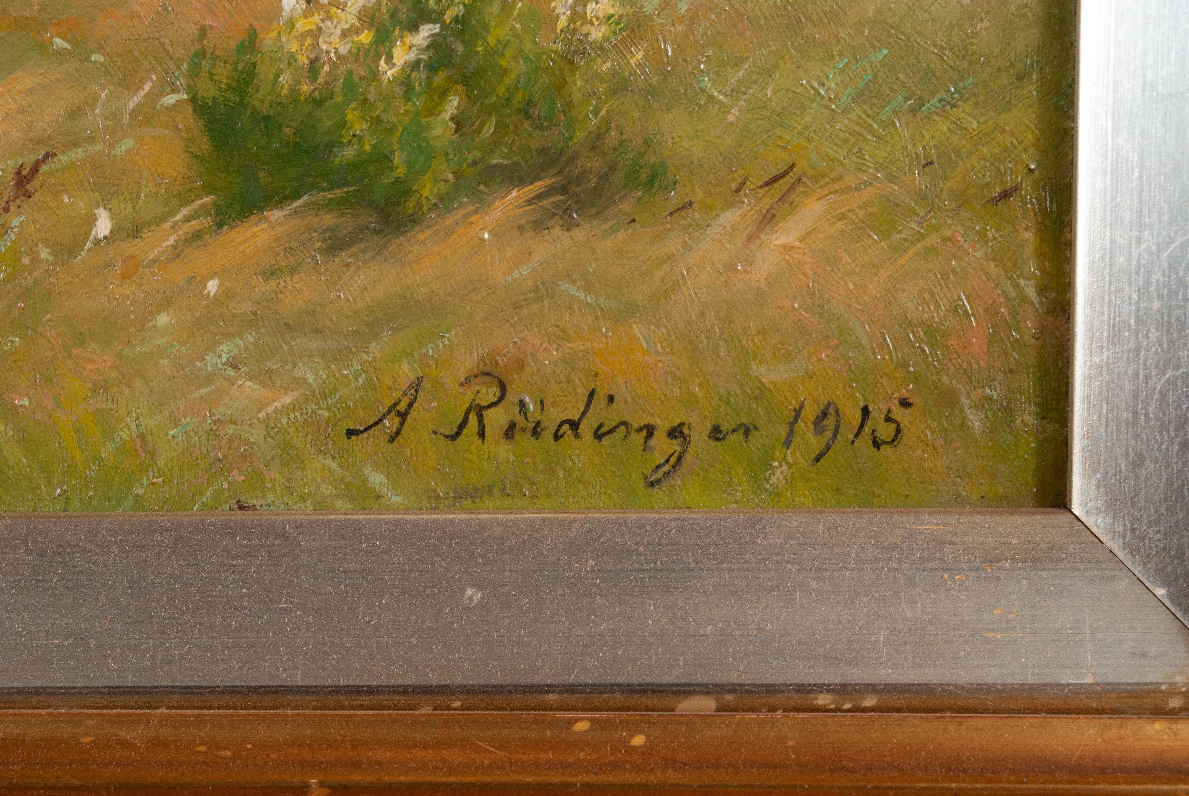 Albert Rüdinger | Coastal Landscape (1915) | MutualArt