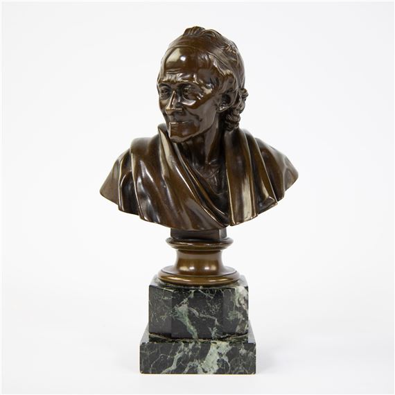 Ferdinand Barbedienne | Bust of Voltaire van Houdon | MutualArt