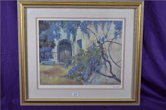 Madge Bright | Arched door from the garden | MutualArt