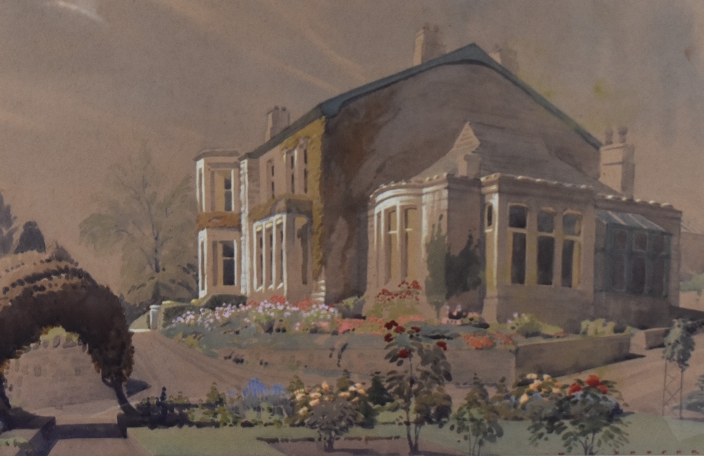 William Heaton Cooper | Rocklands, Grange-Over-Sands, a view of the ...