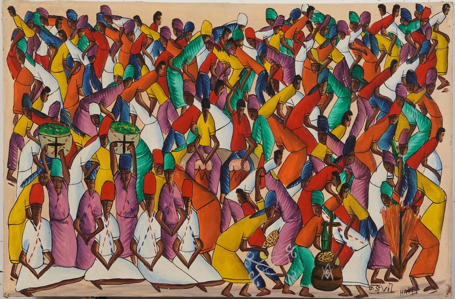 Murat Saint Val | Figures dancing | MutualArt