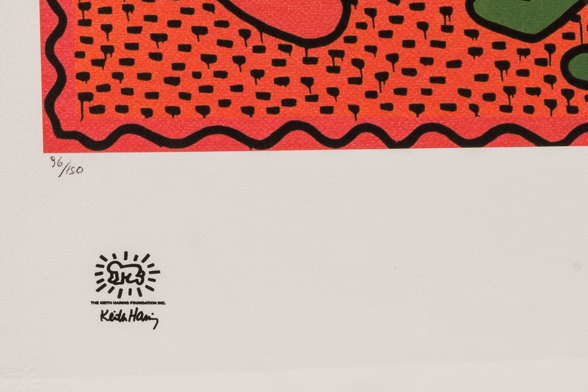 Keith Haring | 'Red dog' | MutualArt
