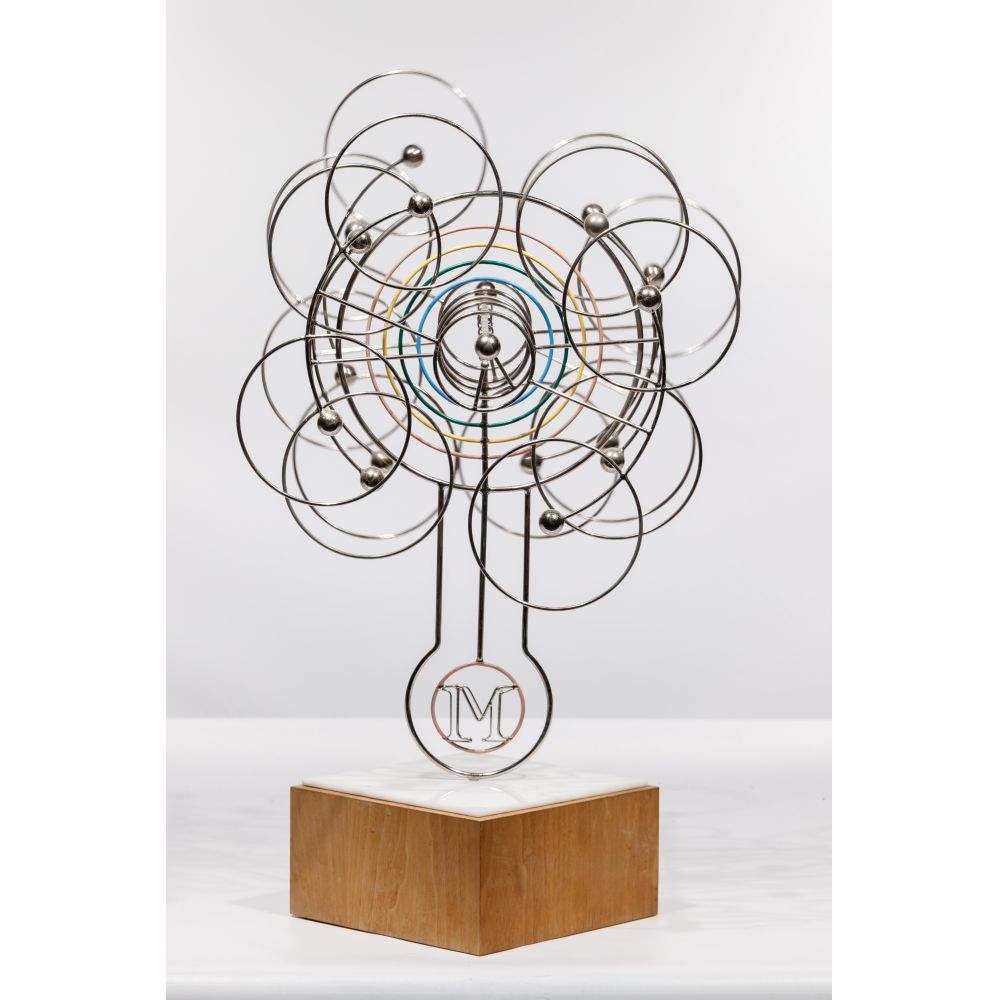 Joseph Burlini | Kinetic Rainbow Sculpture (1978) | MutualArt