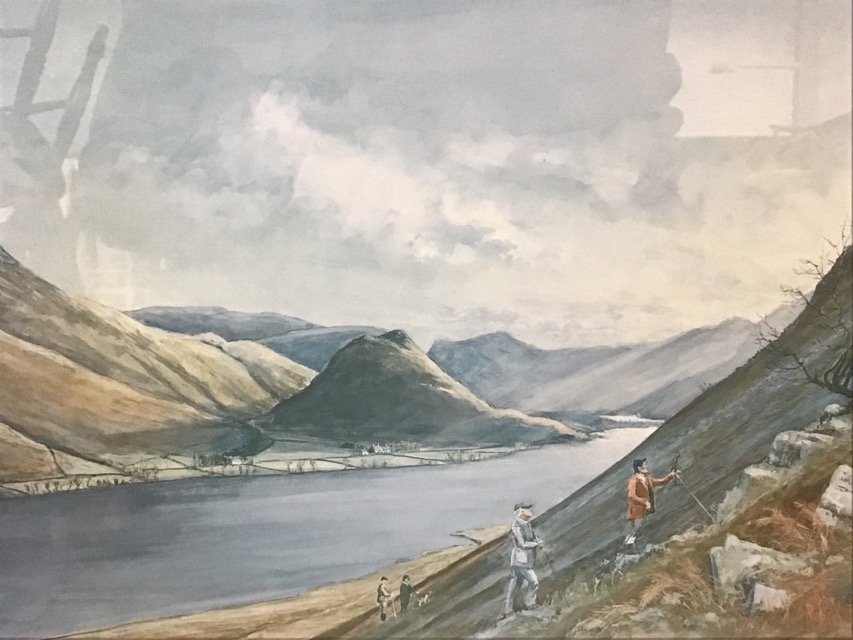 Robin Furness | a set of five fell landscape hunting prints with ...