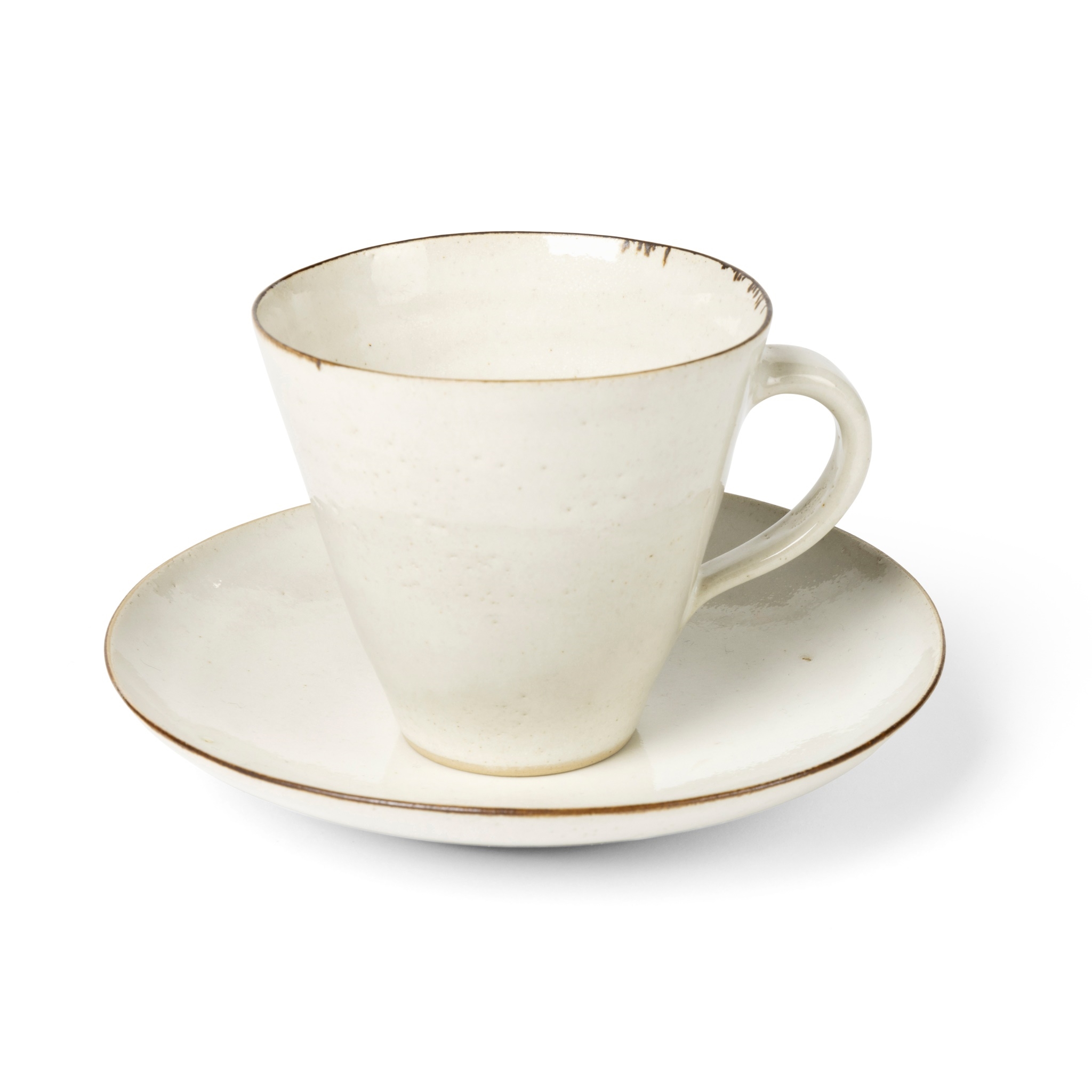 Lucie Rie | Cup and Saucer | MutualArt