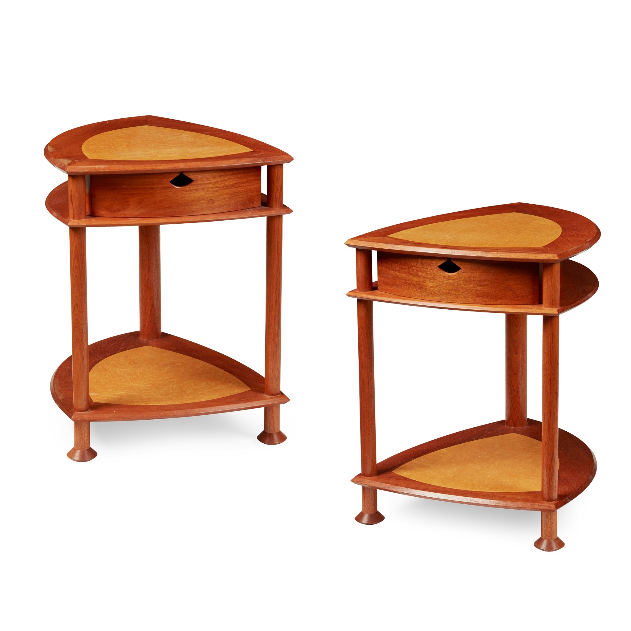 John Makepeace | Pair of Tables / Cabinets | MutualArt