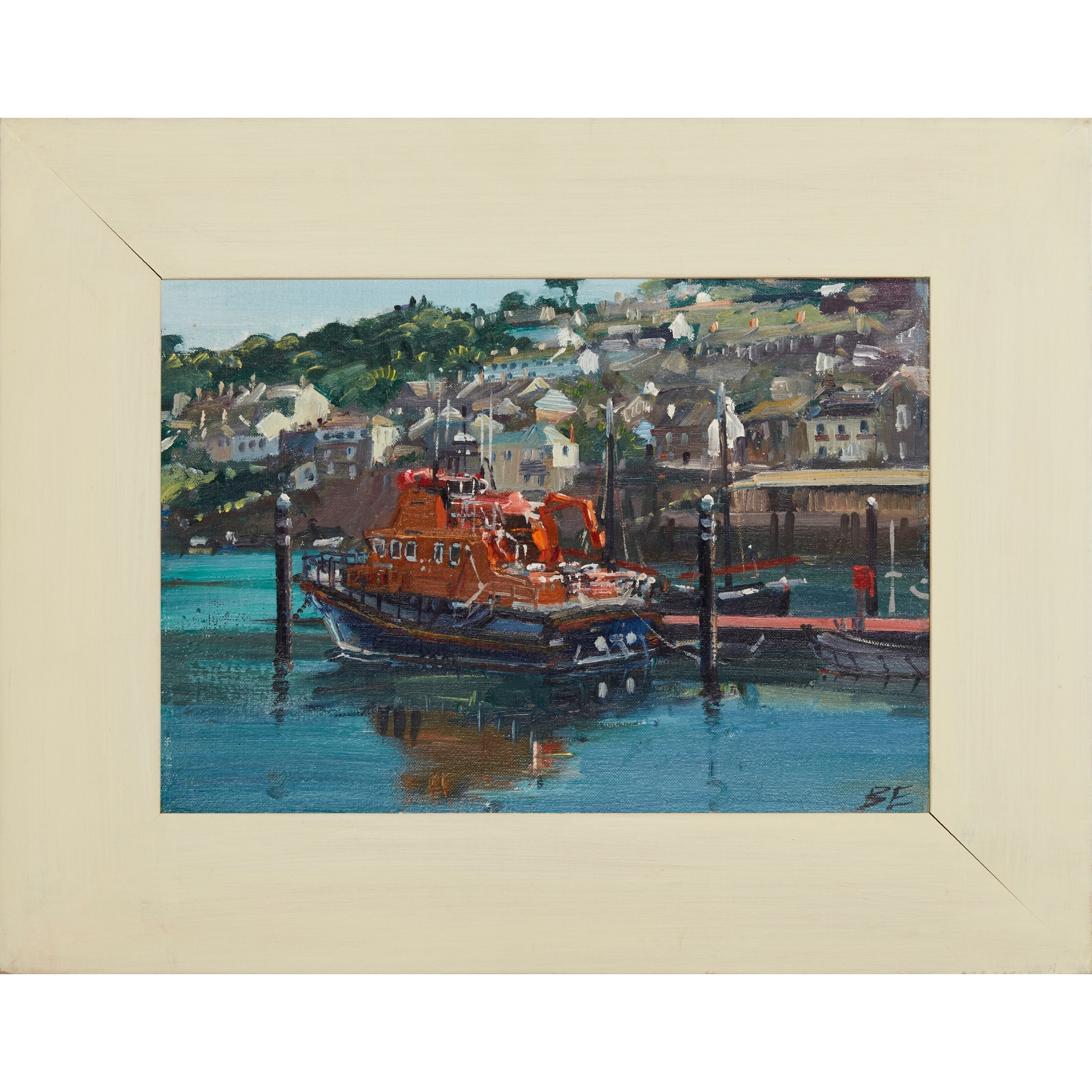 Bernard Evans | Lifeboat, Newlyn | MutualArt