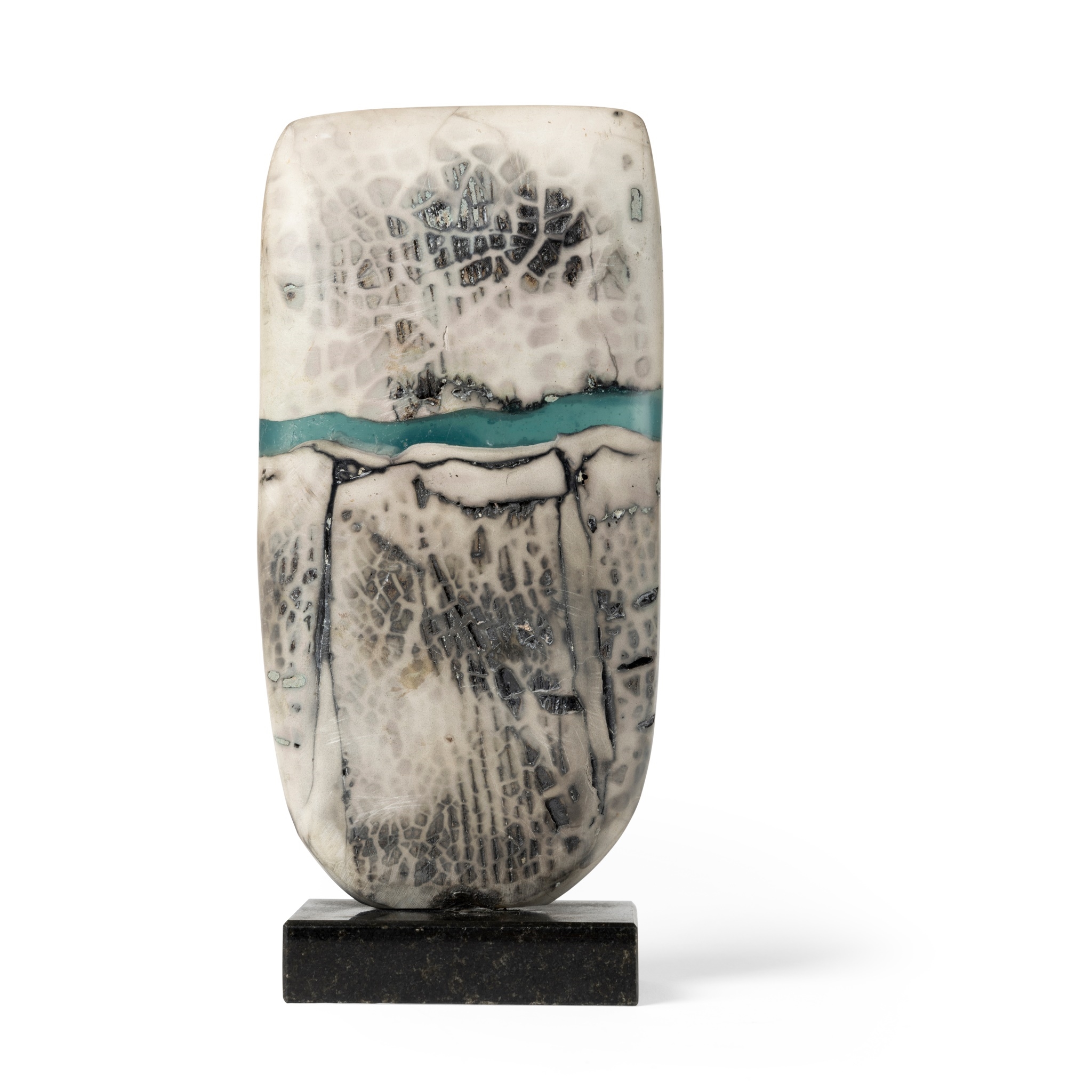 Peter Hayes | Bow with Blue Disc | MutualArt