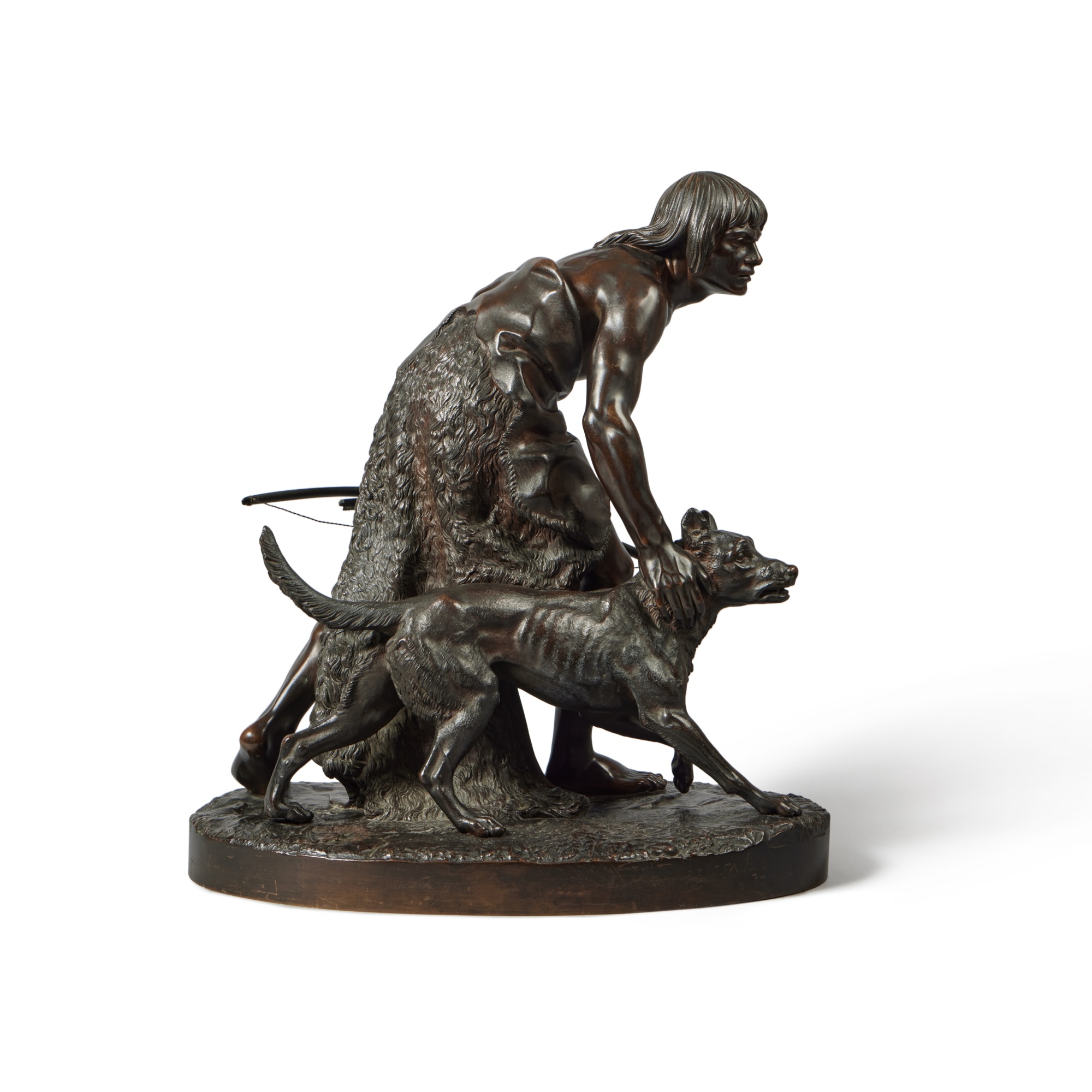 John Quincy Adams Ward | The Indian Hunter | MutualArt